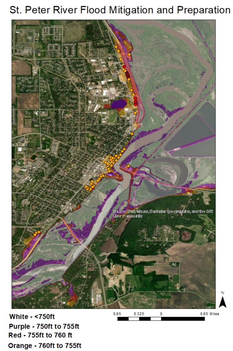 MN River Flood MitigationforSt.Peter,MN | Spatialnode